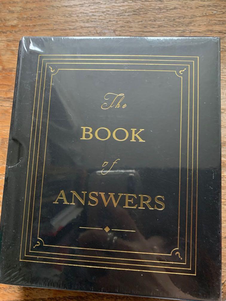 解答之書：專屬於你的人生答案 The Book of Answers 答案之書 (中英對照 簡體字), 興趣及遊戲, 書本 & 文具, 小說 ...