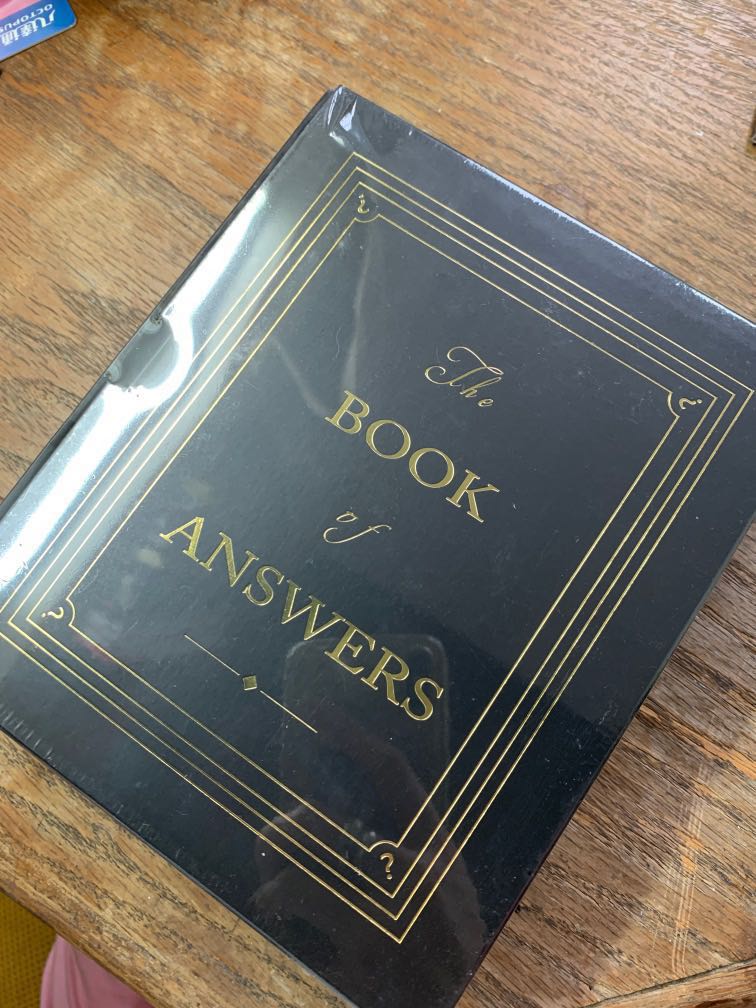 解答之書：專屬於你的人生答案 The Book of Answers 答案之書 (中英對照 簡體字), 興趣及遊戲, 書本 & 文具, 小說 ...