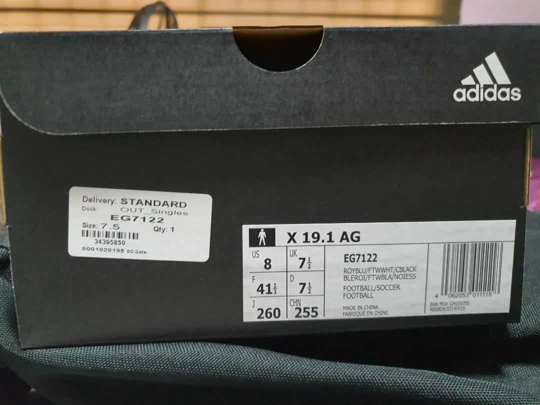 Adidas x19.1 AG, Women's Fashion, Footwear, Sneakers on Carousell