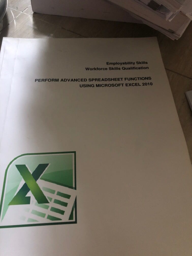 Advanced excel, Hobbies & Toys, Books & Magazines, Assessment Books on ...
