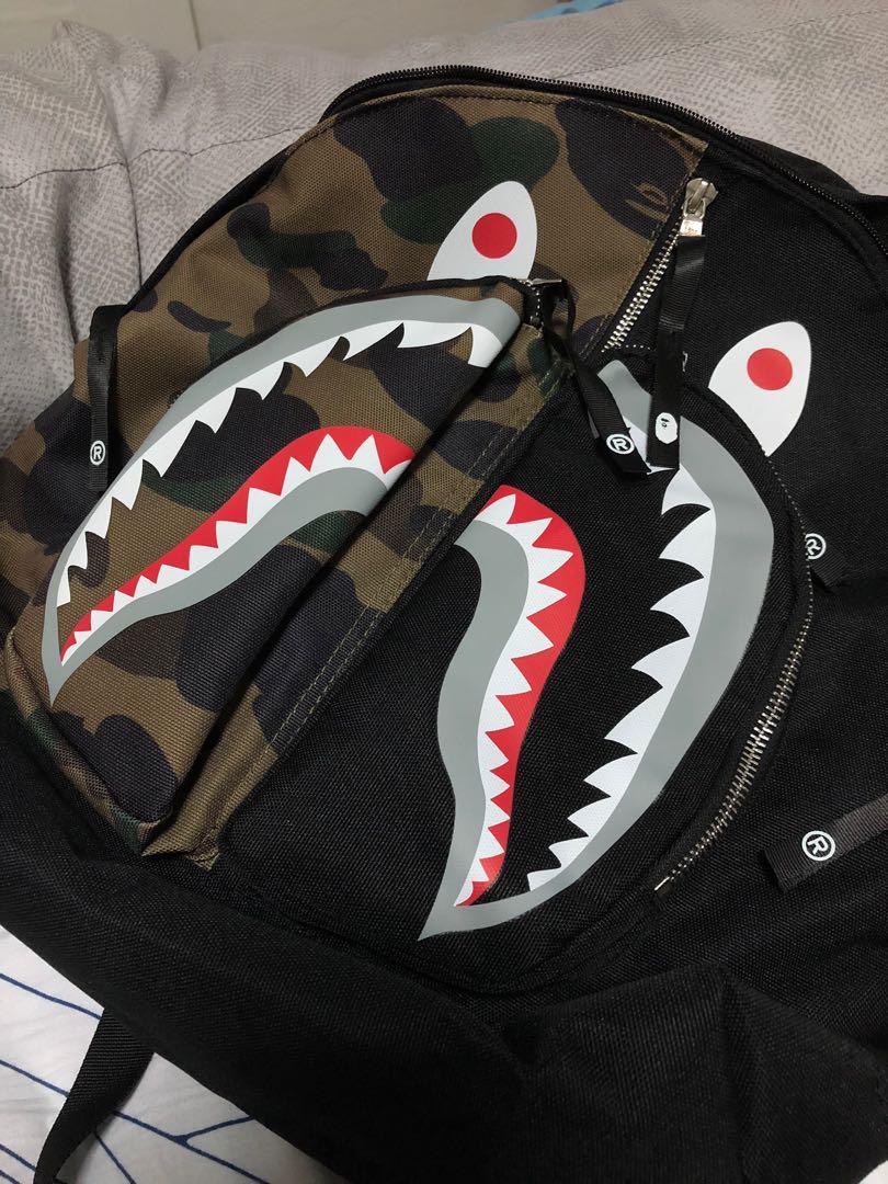 Bape camo backpack, Men's Fashion, Bags, Backpacks on Carousell