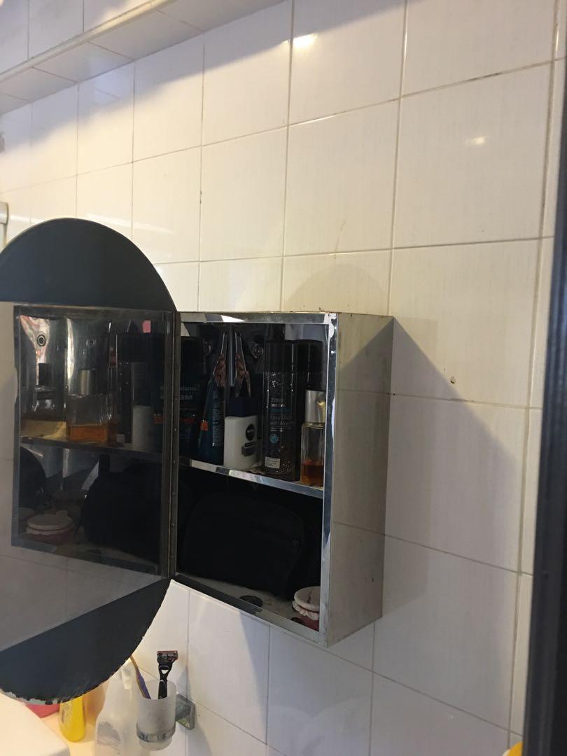 Bathroom cabinet with mirror brand Hoe Kee cheap, Furniture & Home ...