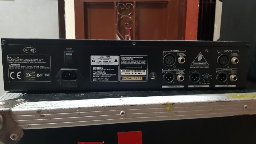 Behringer Equalizer, Audio, Other Audio Equipment on Carousell