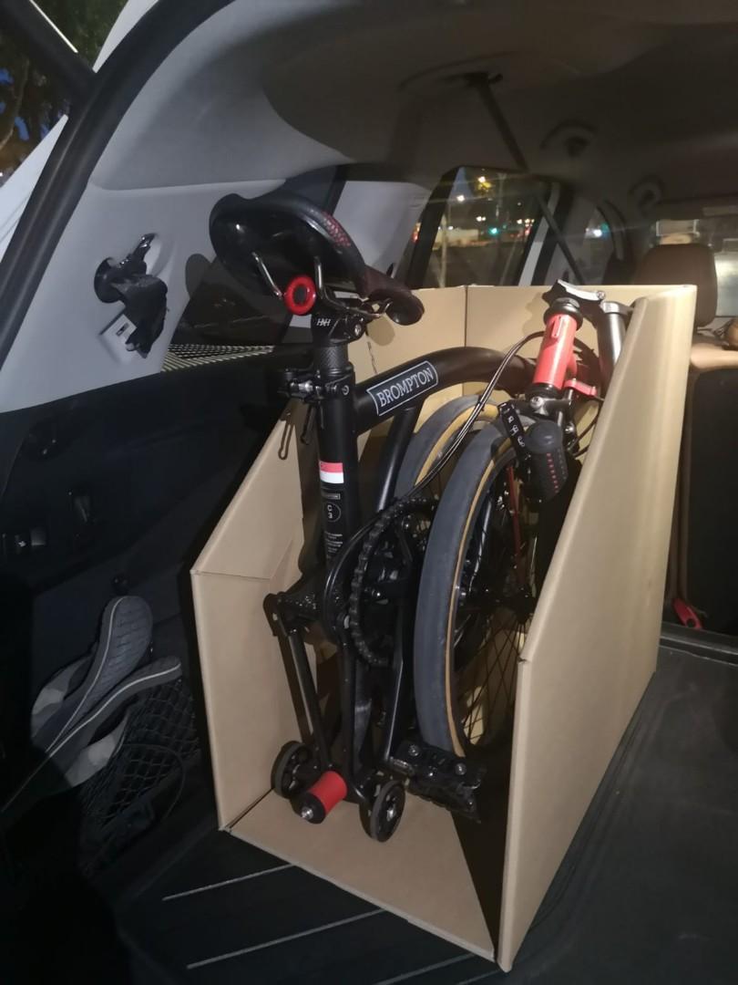 Brompton car box, Sports Equipment, Bicycles & Parts, Bicycles on Carousell