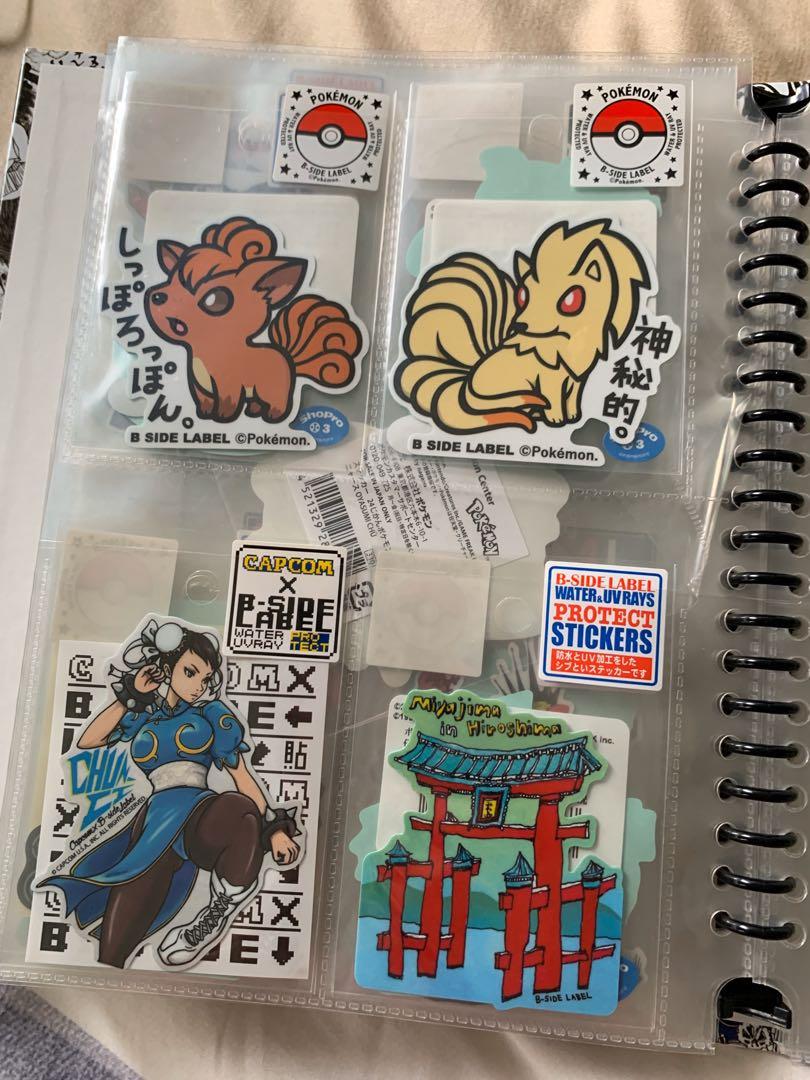 B-Side Label Pokemon stickers, Hobbies & Toys, Stationery & Craft, Art ...