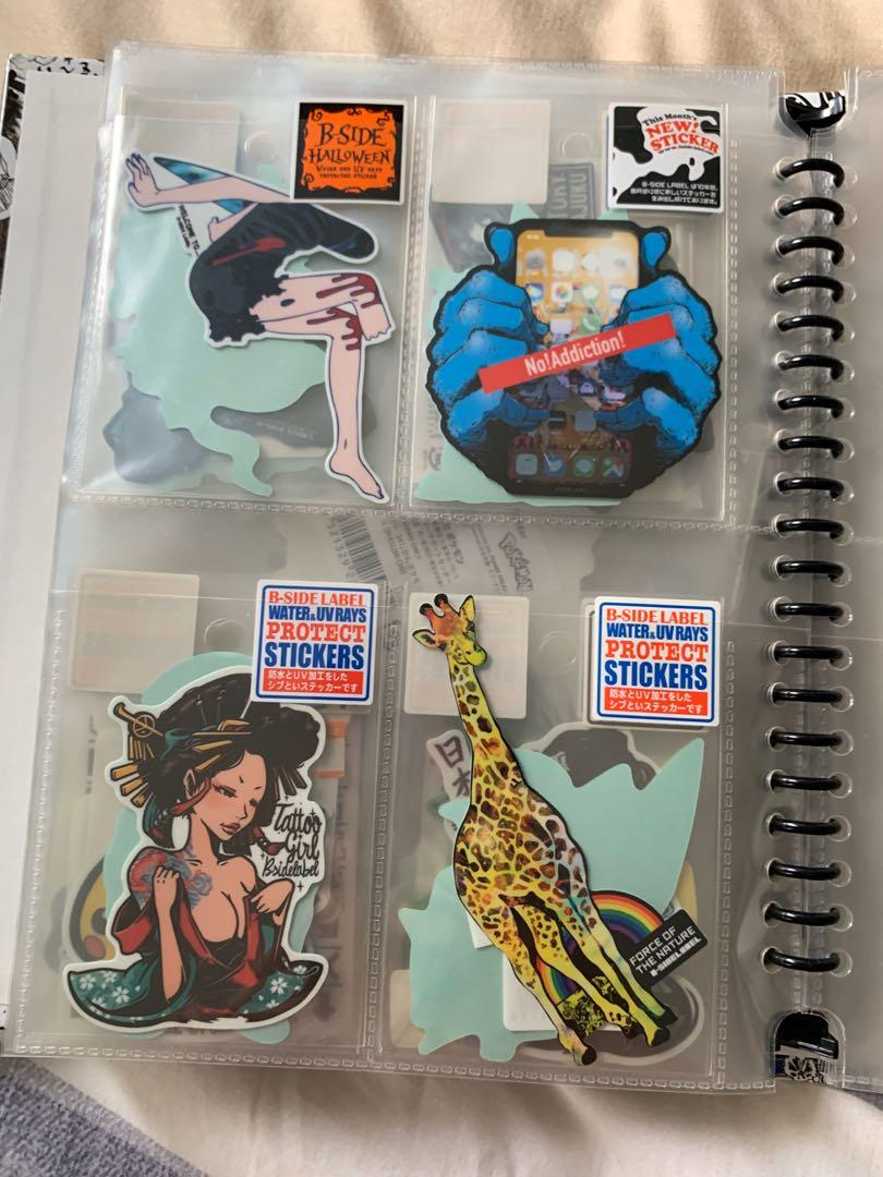 B-Side Label Pokemon stickers, Hobbies & Toys, Stationery & Craft, Art ...