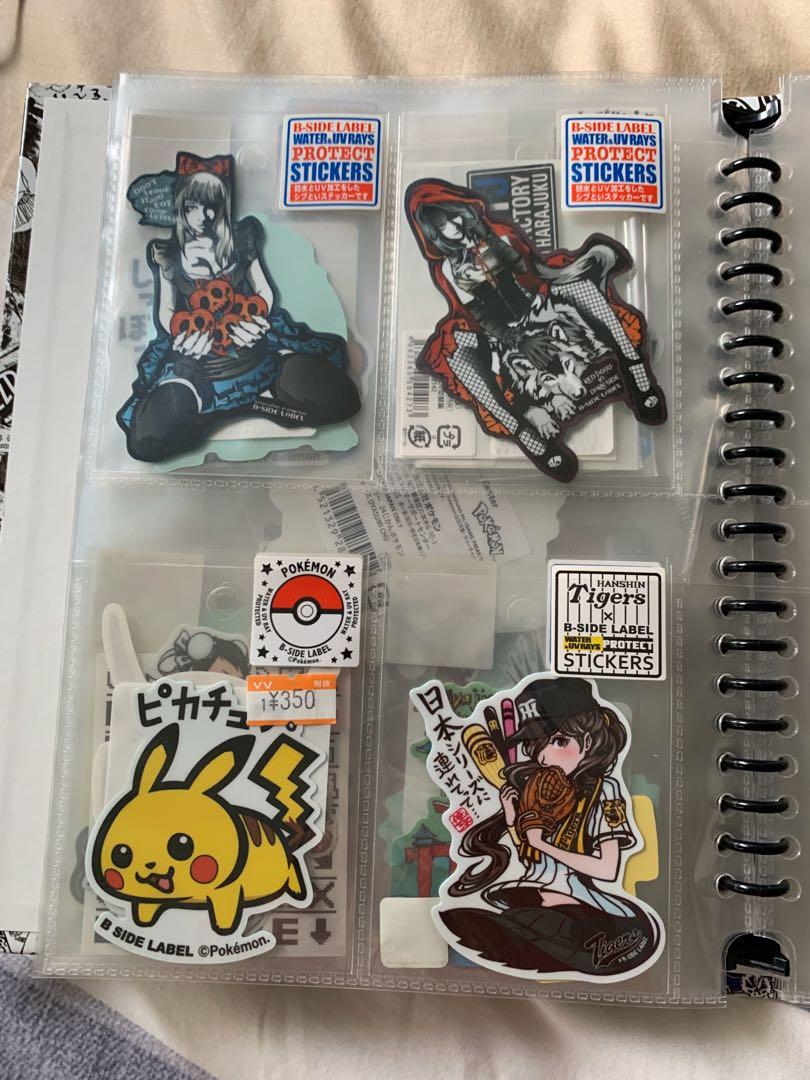 B-Side Label Pokemon stickers, Hobbies & Toys, Stationery & Craft, Art ...