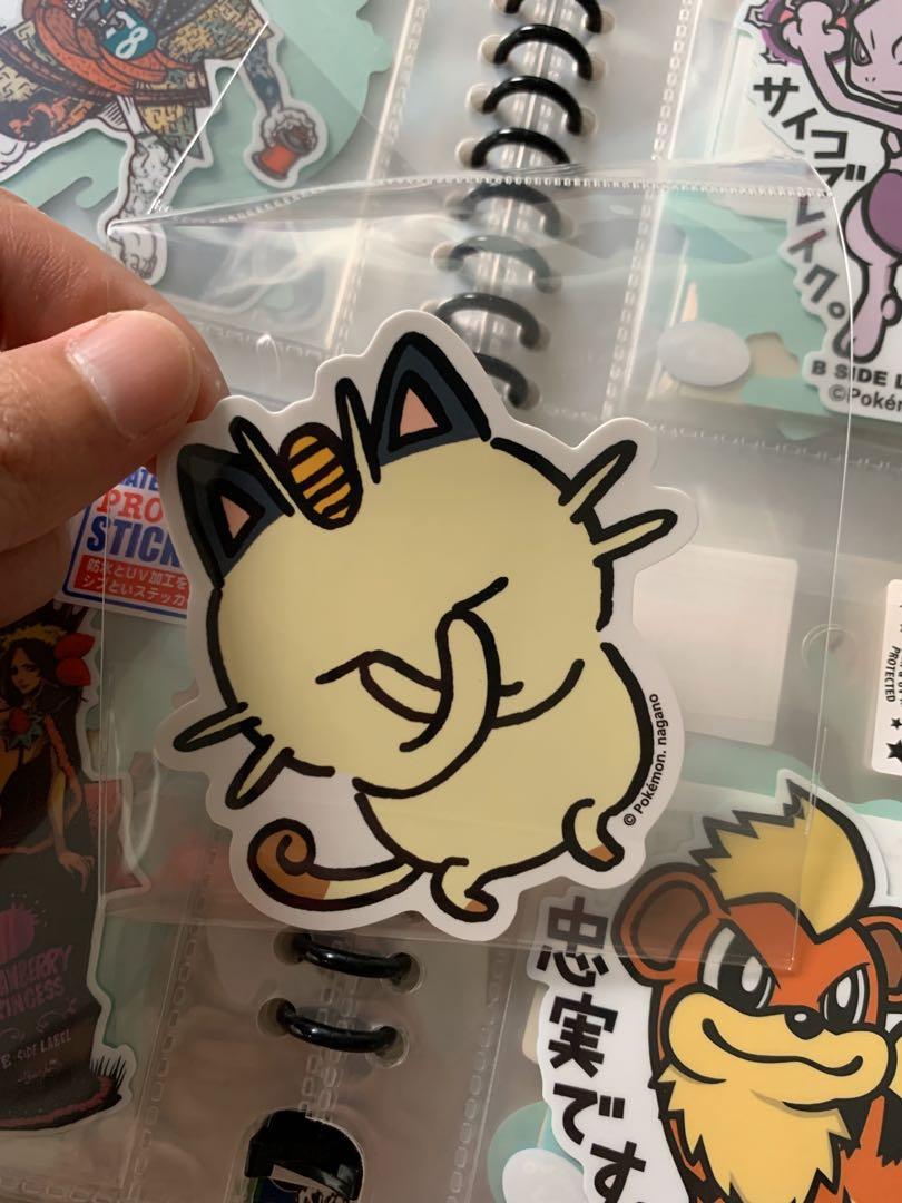 B-Side Label Pokemon stickers, Hobbies & Toys, Stationery & Craft, Art ...