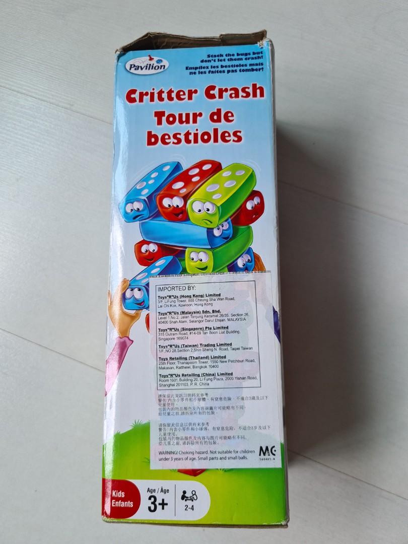 Critter Crash (Plastic Jenga), Hobbies & Toys, Toys & Games on Carousell