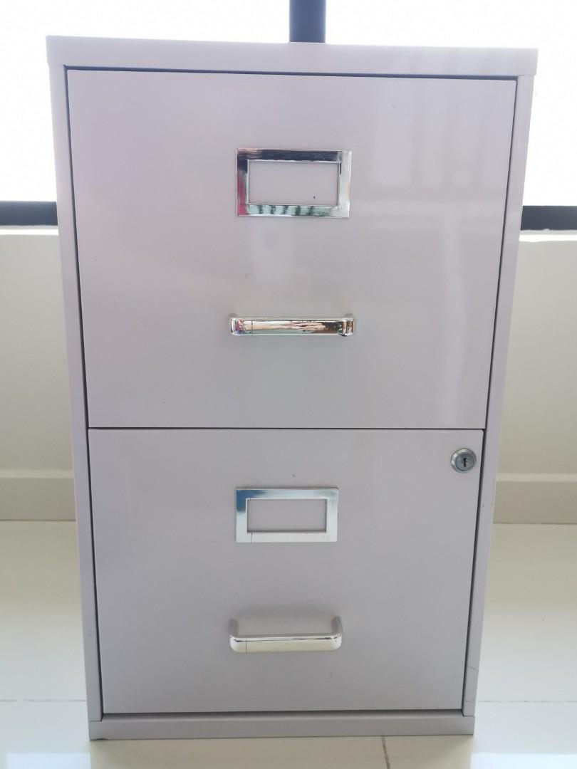 Filing Cabinet (White), Furniture & Home Living, Furniture, Shelves ...