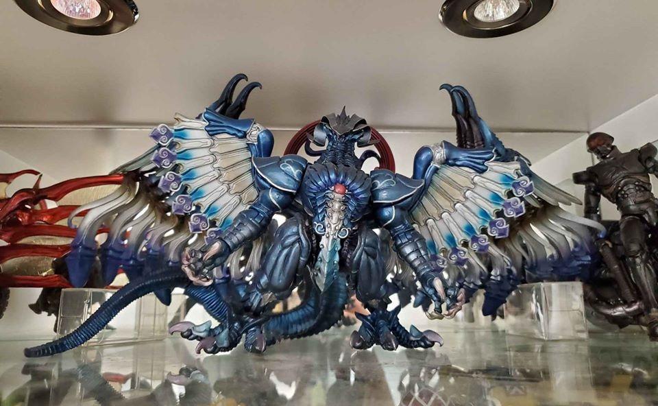 FINAL FANTASY X-2 龍王 巴哈姆特 與用心棒 兩款 Heretic Monsters Action Figure ...