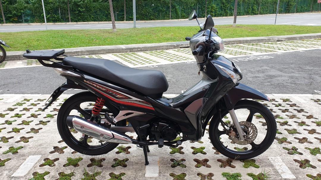 Honda Wave125 COE:23/8/2025, Motorcycles, Motorcycles for Sale, Class ...