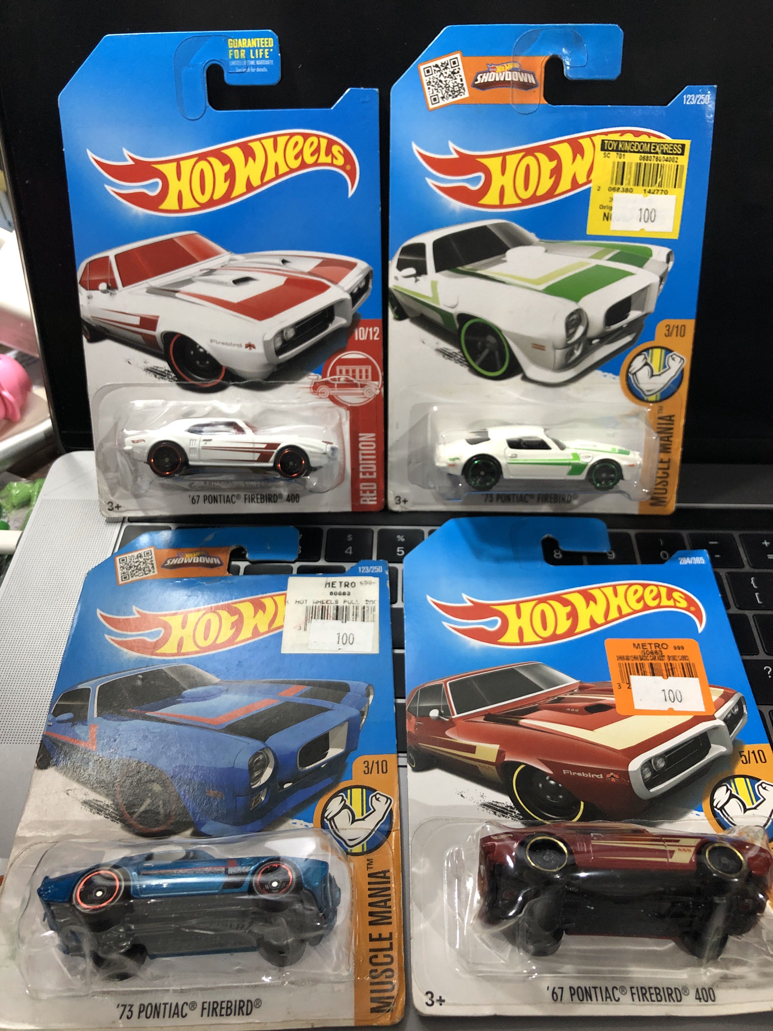 Hot Wheels Pontiac Firebird Set, Hobbies & Toys, Toys & Games on Carousell