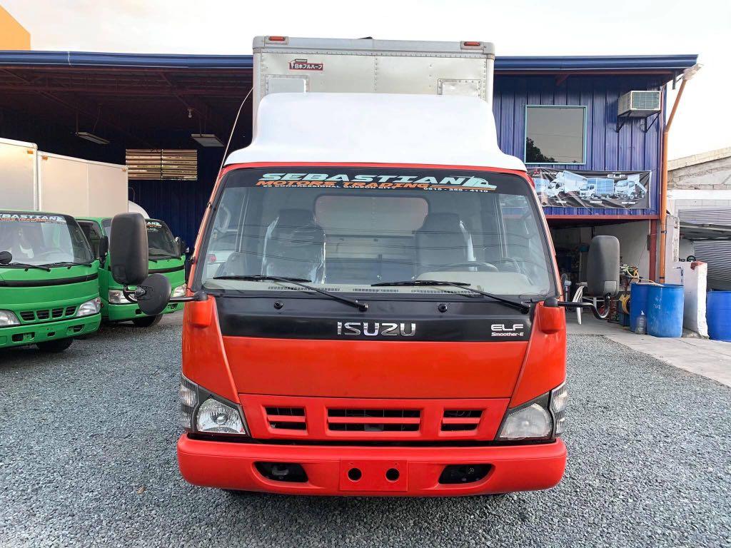 Isuzu elf aluminum van 4HL1 engine With power lifter, Special Vehicles ...
