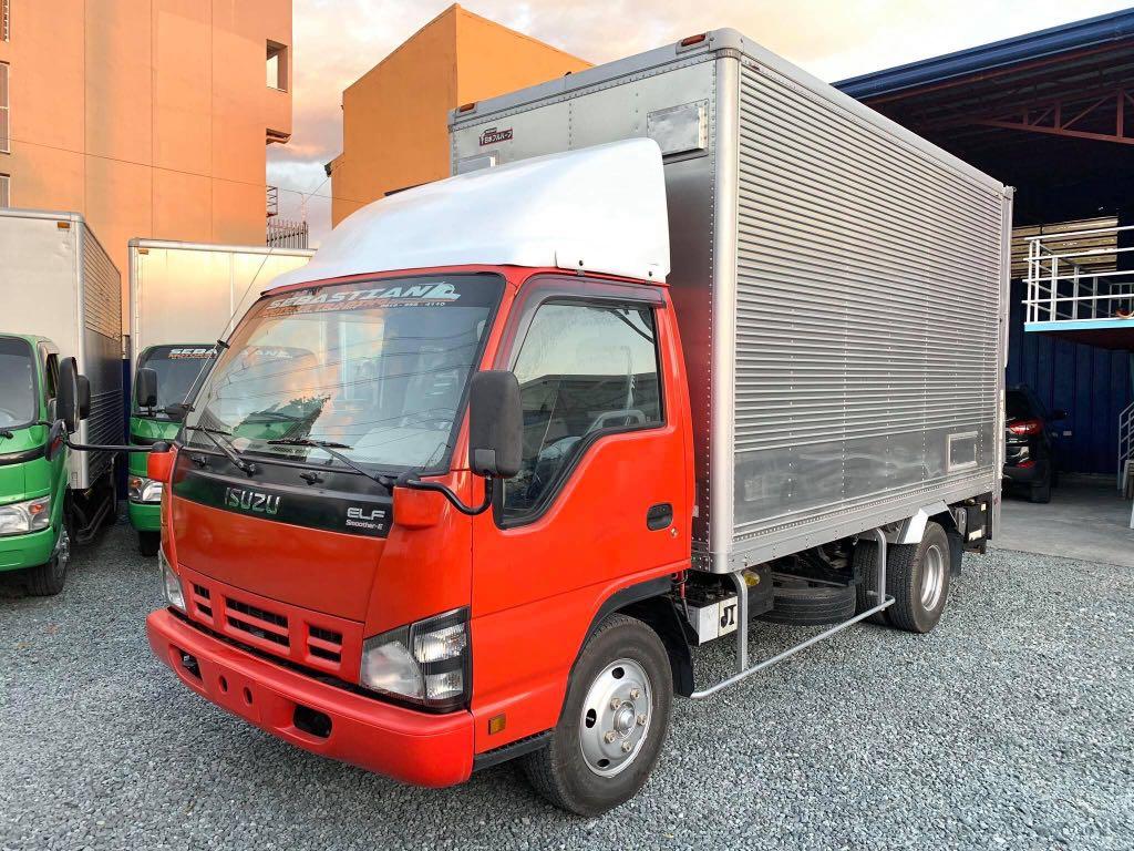 Isuzu elf aluminum van 4HL1 engine With power lifter, Special Vehicles ...