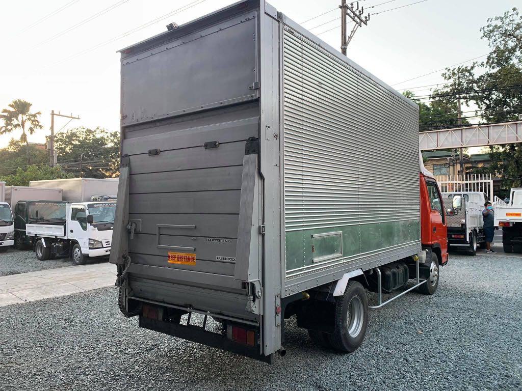 Isuzu elf aluminum van 4HL1 engine With power lifter, Special Vehicles ...