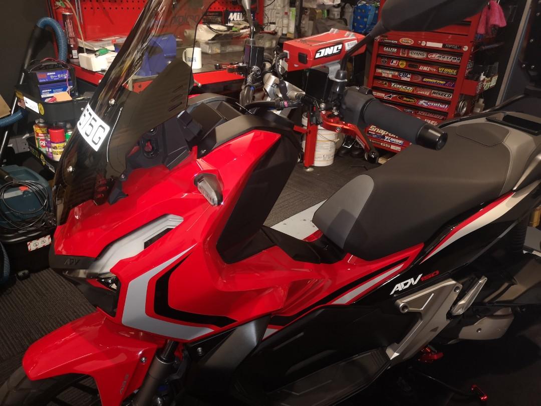 IU unit decals, Motorcycles, Motorcycle Accessories on Carousell