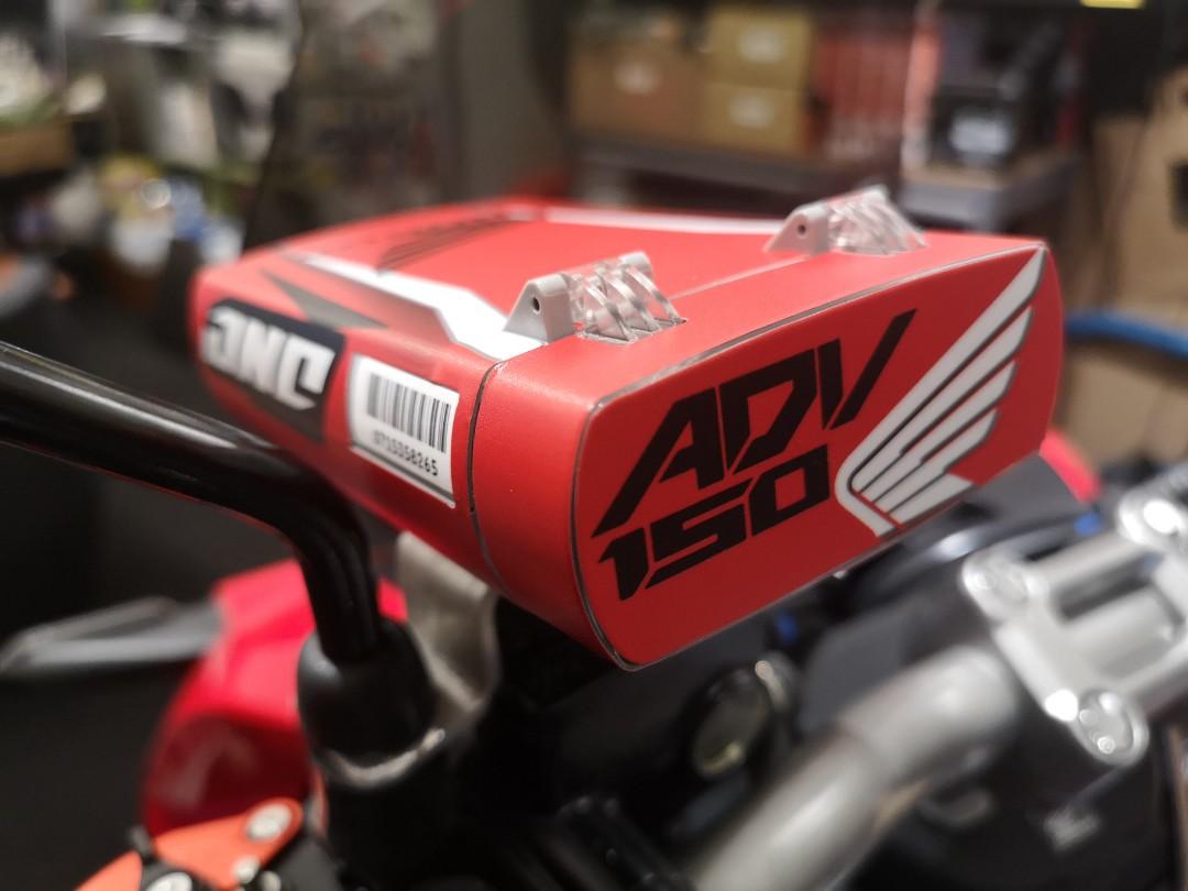 IU unit decals, Motorcycles, Motorcycle Accessories on Carousell