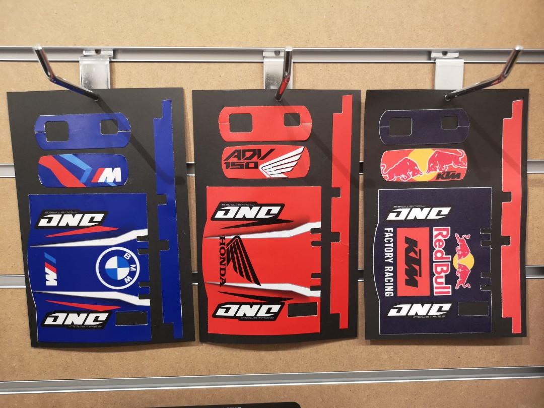 IU unit decals, Motorcycles, Motorcycle Accessories on Carousell