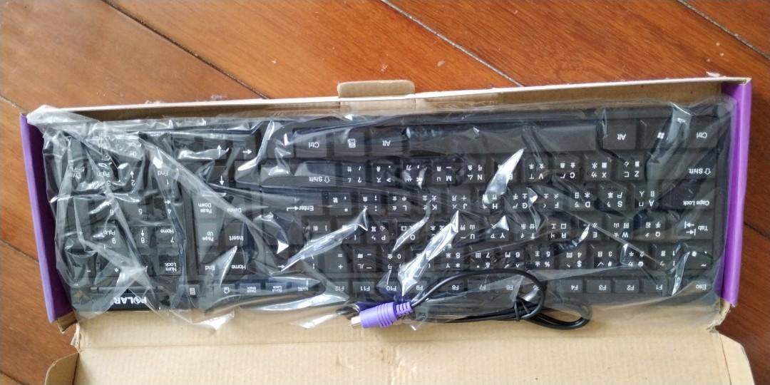 Polar Keyboard, 電腦＆科技, 電腦周邊及配件, 電腦鍵盤及相關產品 - Carousell