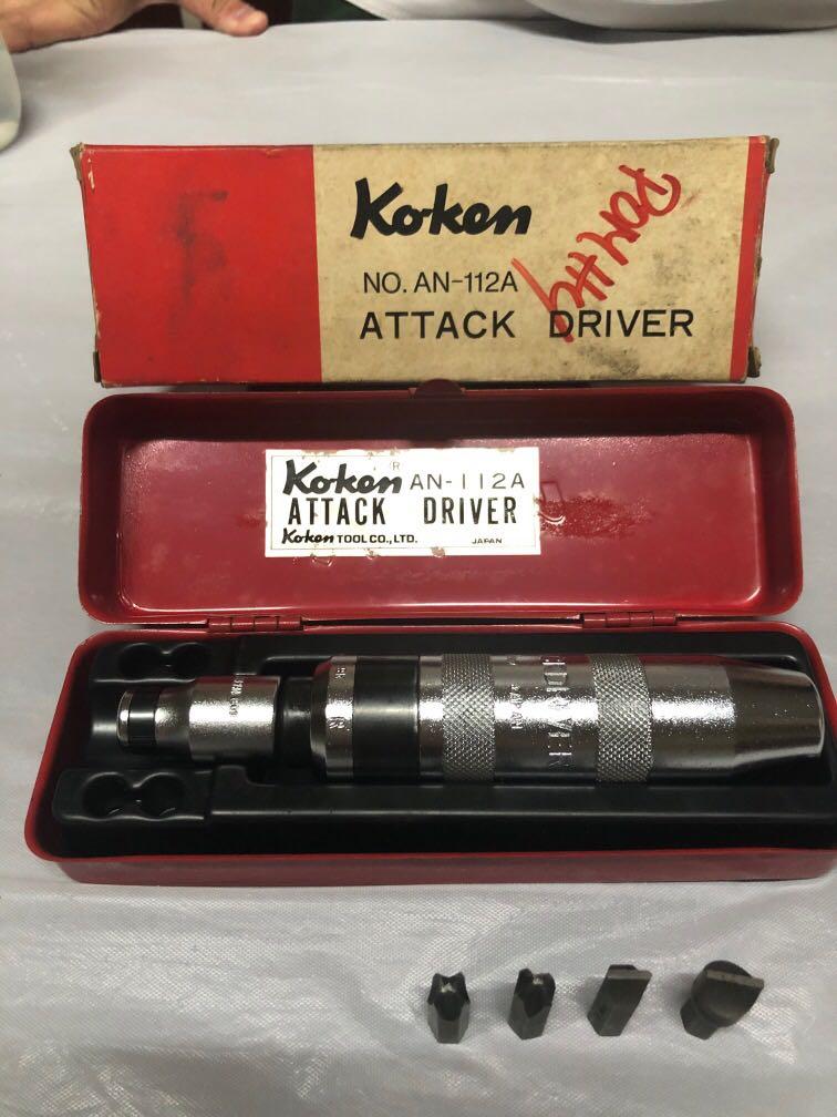 Koken Attack Screw Driver, Furniture & Home Living, Home Improvement ...
