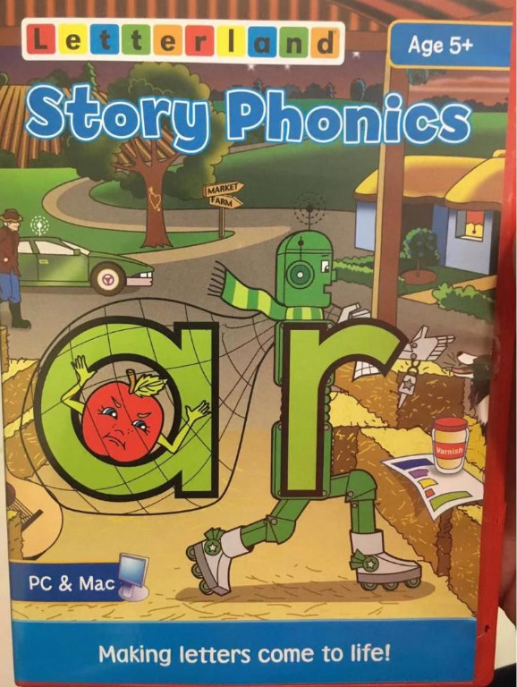 Letterland Story Phonics for PC or Mac in CD Format, Hobbies & Toys ...