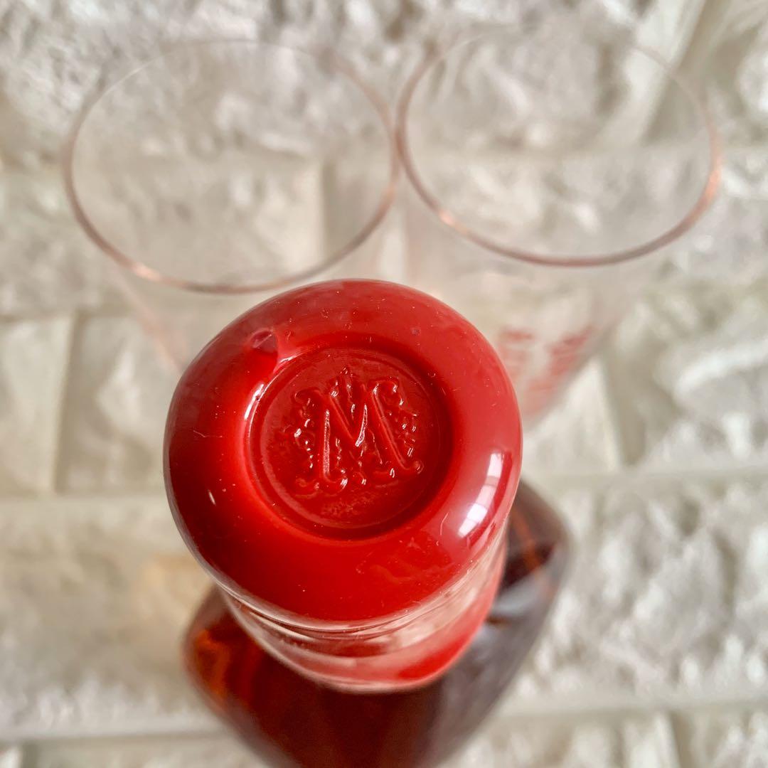 Maker’s Mark 375ml “M” + glassware, Furniture & Home Living ...