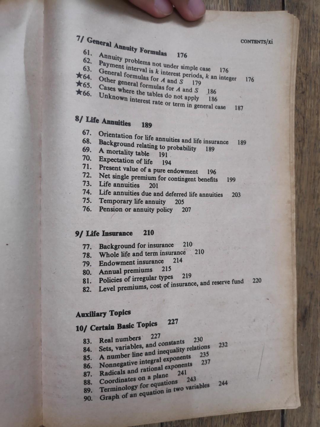 Mathematics of Investment (5th Edition) by William L. Hart, Hobbies ...