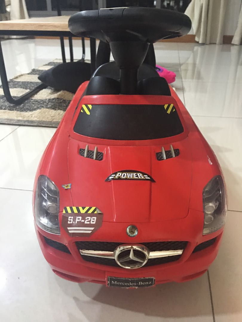 Mercedes toy car, Babies & Kids, Toys & Walkers on Carousell