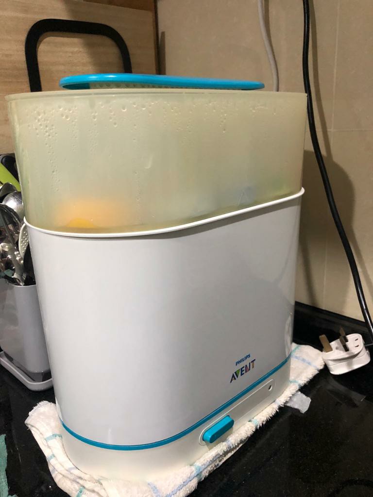 Milk bottle steamer, Babies & Kids, Nursing & Feeding, Breastfeeding ...