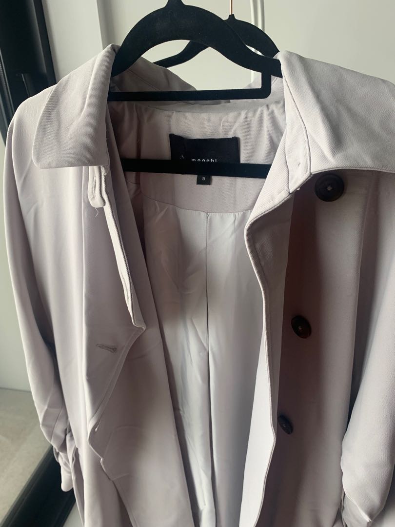 Moochi trench coat, Women's Fashion, Clothes on Carousell