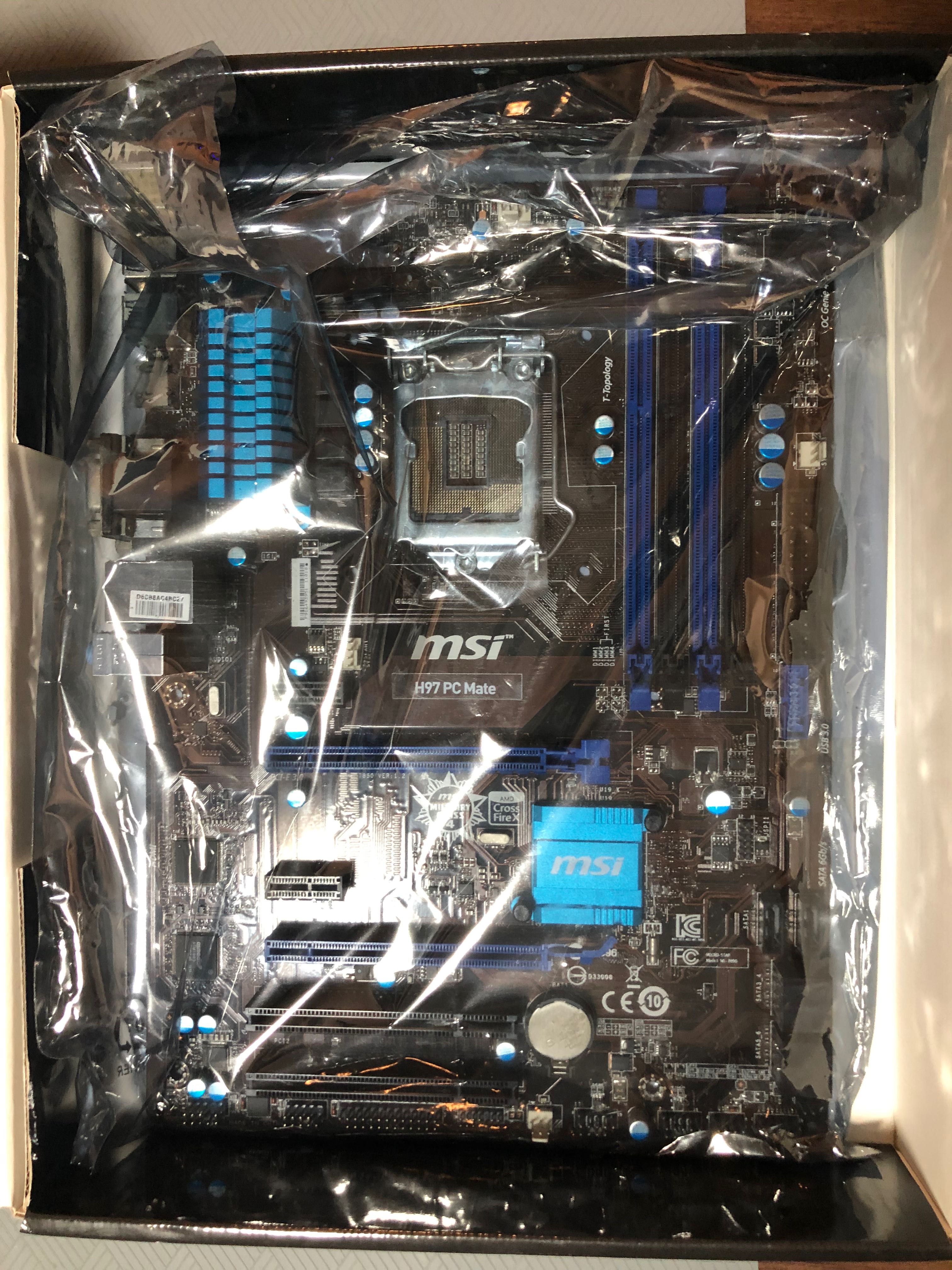 MSI H97 Mate, Computers & Tech, Parts & Accessories, Computer Parts on ...