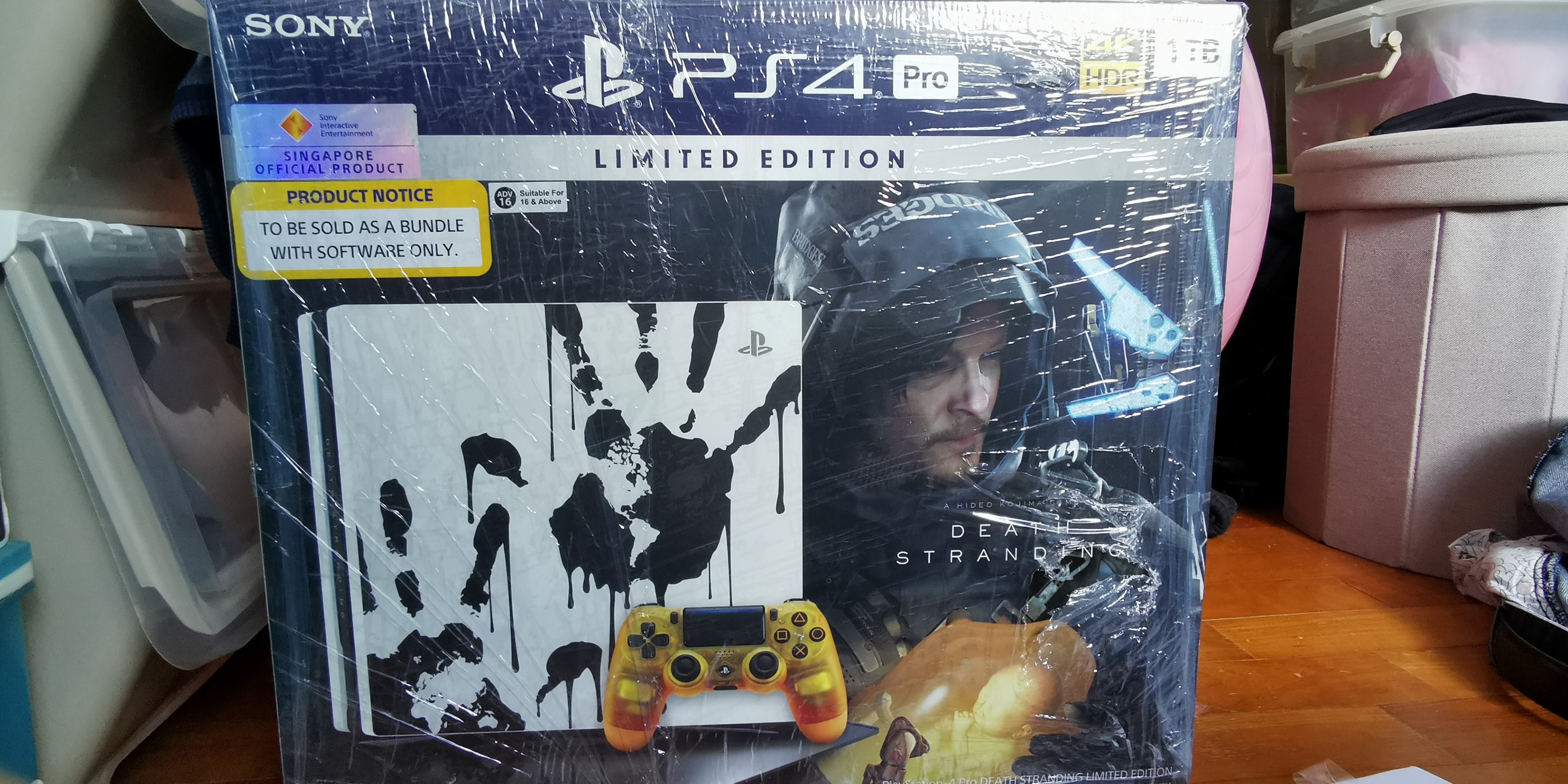 Playstation 4 Death Stranding Limited Ed, Video Gaming, Video Game ...