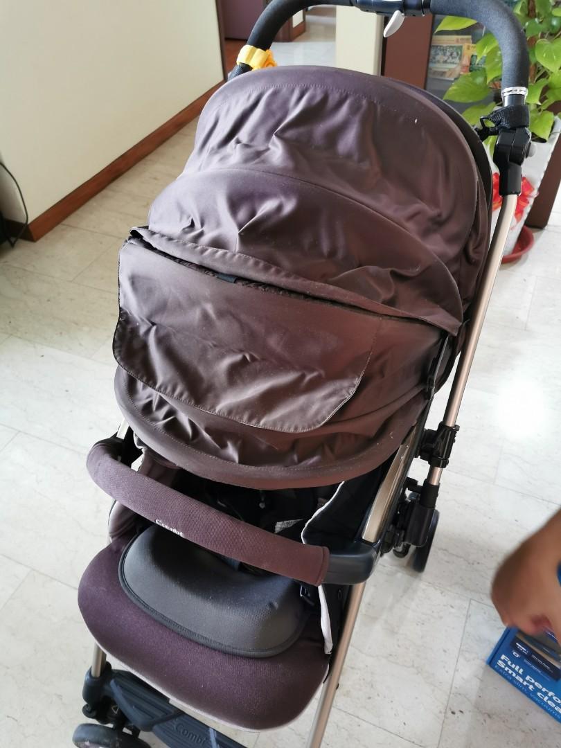 Preloved Combi Miracle Turn Premier Stroller, Babies & Kids, Going Out, Strollers on Carousell