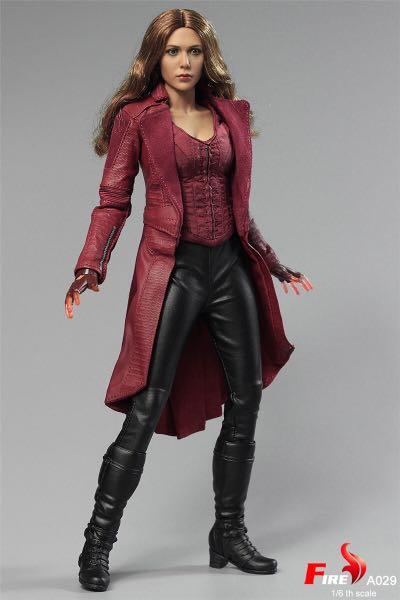 PRE-ORDER MARVEL AVENGERS FIRE TOYS A029 1/6 SCALE SCARLET WITCH ...