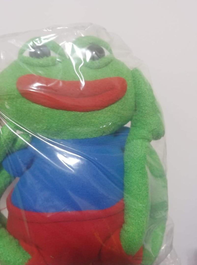 Rare Pepe Plush Doll, Hobbies & Toys, Toys & Games on Carousell