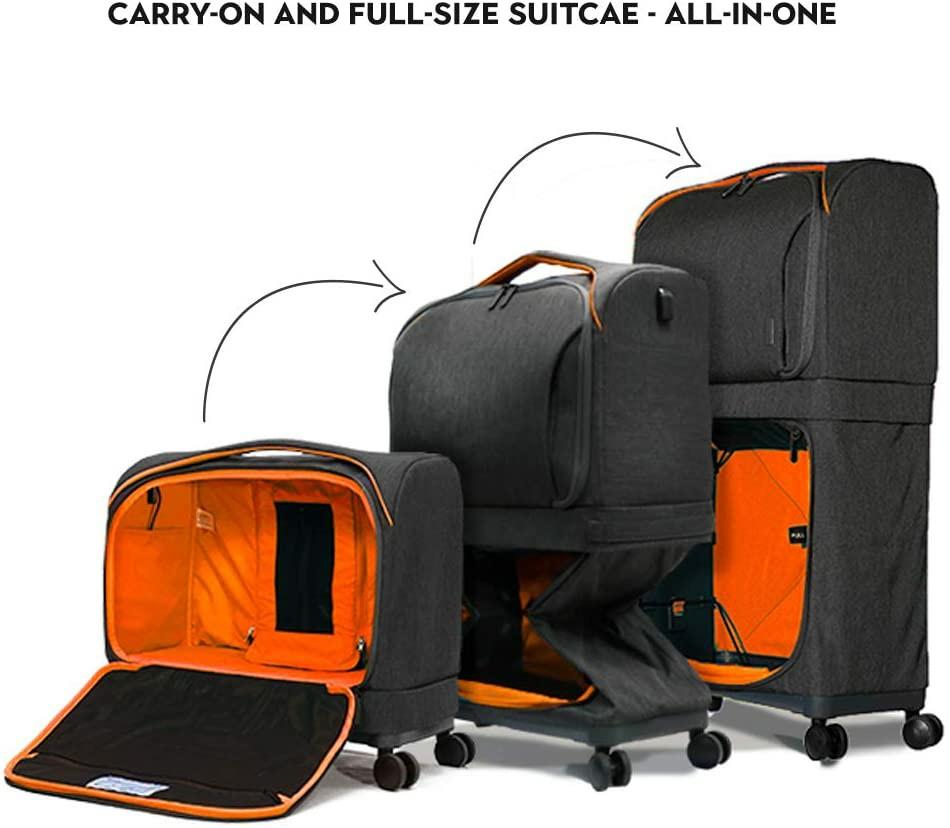 Rollux by FUGU Luggage - Expandable Suitcase, Hobbies & Toys, Travel ...