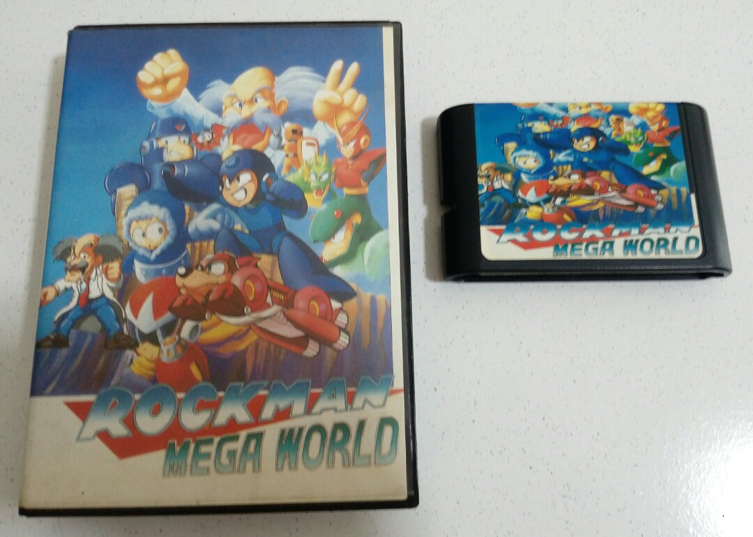Sega Mega drive rockman 1 2 3 Megadrive, Hobbies & Toys, Toys & Games ...