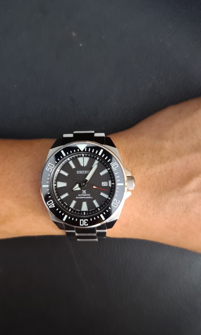 Ceramic Bezel Insert for Seiko Samurai LUMED!, Luxury, Watches on Carousell