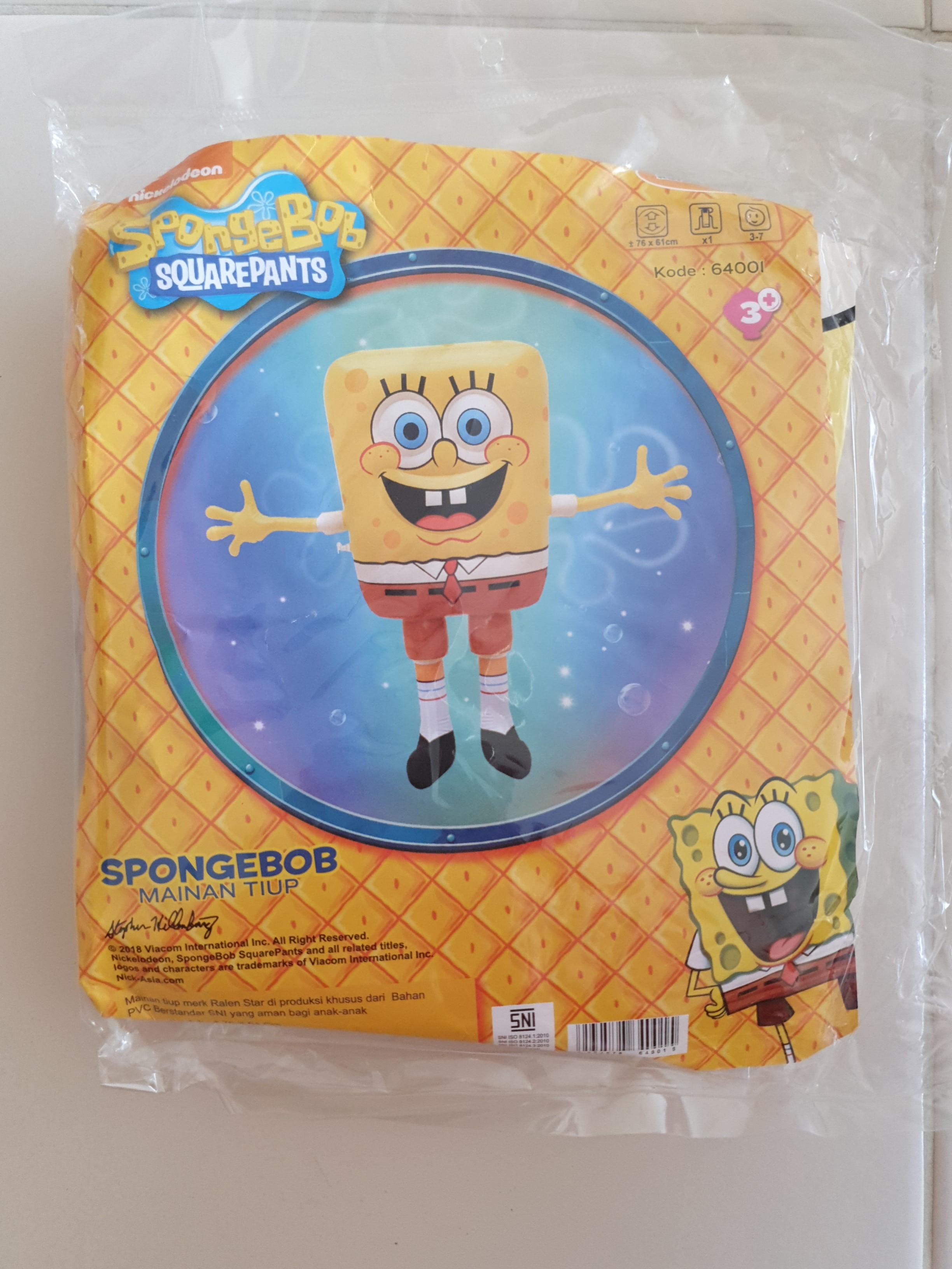 Spongebob Inflatable, Hobbies & Toys, Toys & Games on Carousell