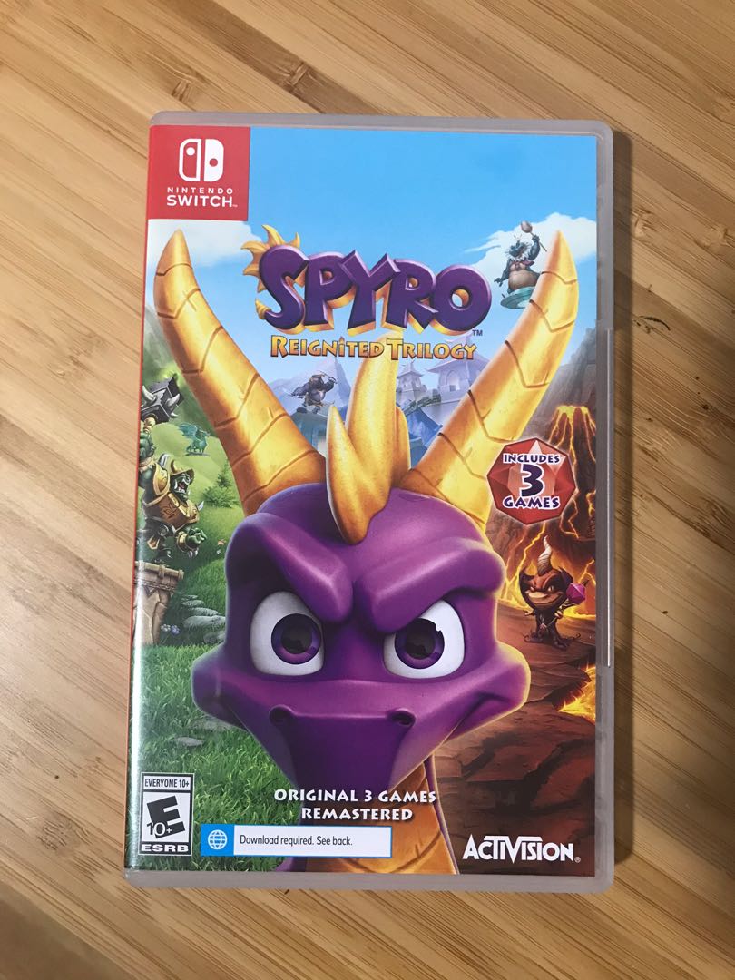 Spyro Reignited Trilogy - Switch Game, Video Gaming, Video Games ...