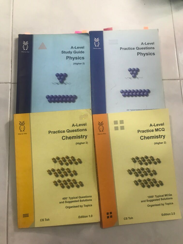 Step-by-step Alevel physics and chemistry guide, Hobbies & Toys, Books ...
