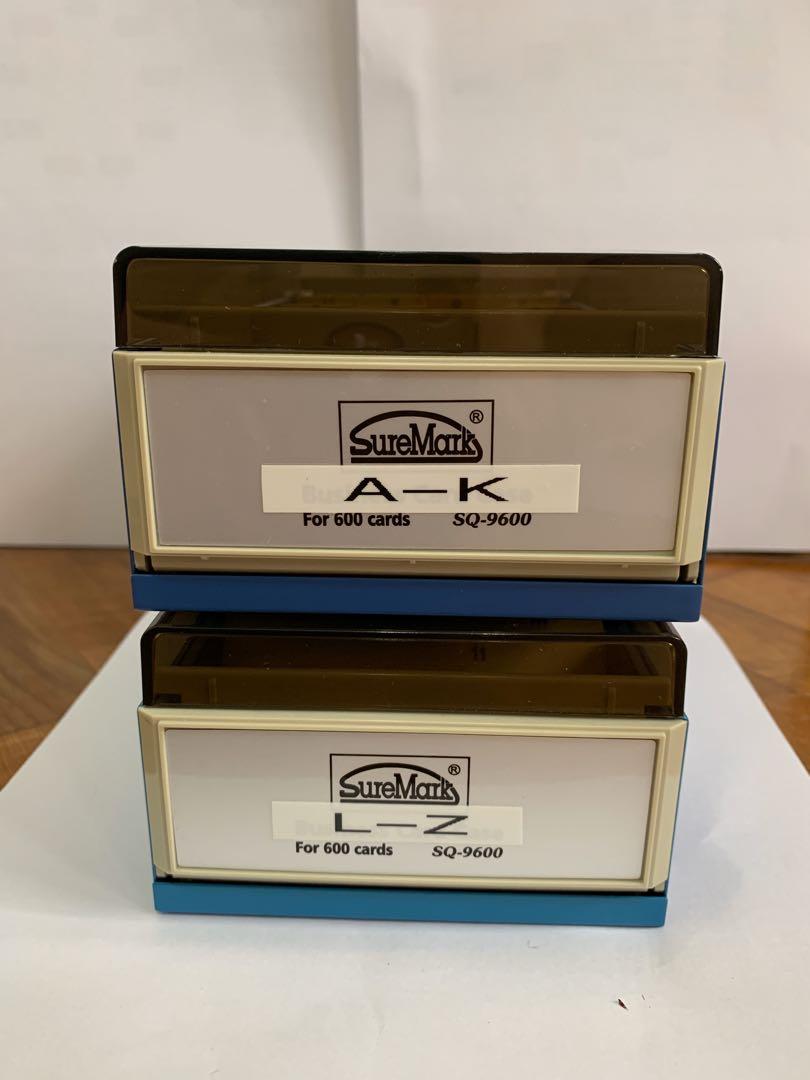 SureMark Namecard Holder/ Business Card Case for 600 cards, Hobbies ...