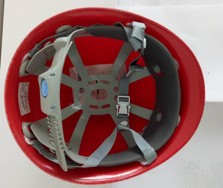 Tanizawa Safety Helmet - 118 FRP Red (Malaysia DOSH Compliance), Sports ...