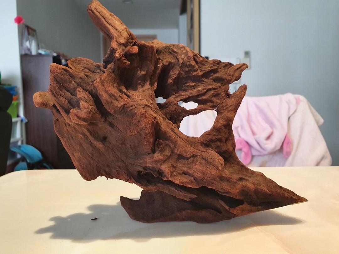 Teak driftwood, Pet Supplies, For Fish, Fish Tank Accessories on Carousell