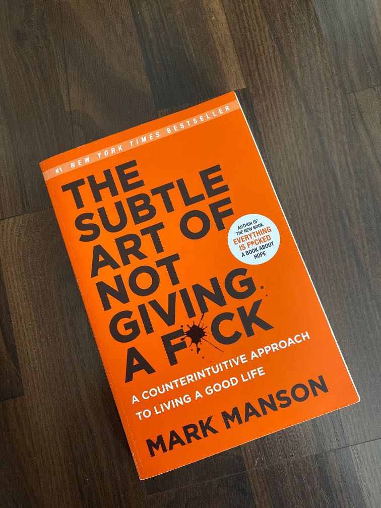 The Subtle Art Of Not Giving A F Ck By Mark Manson Buku And Alat Tulis