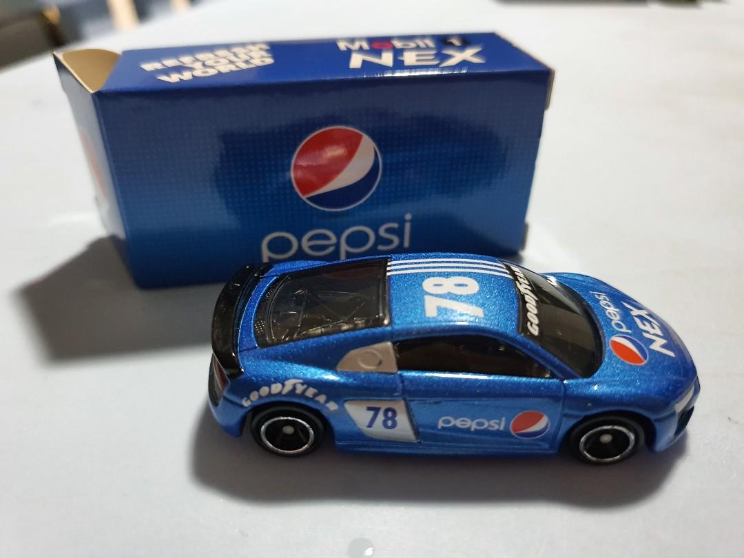 Tomica custom audi r8 ( Pepsi livery), Hobbies & Toys, Toys & Games on ...
