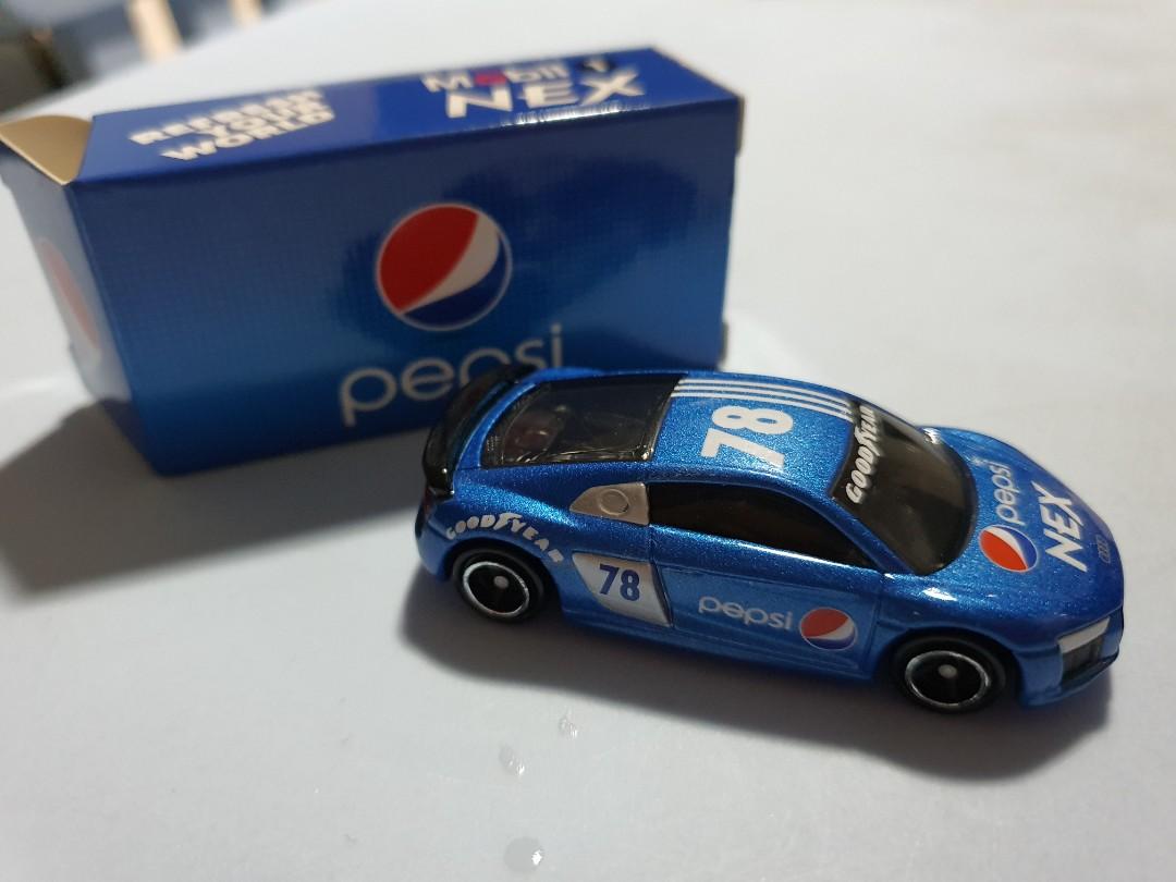 Tomica custom audi r8 ( Pepsi livery), Hobbies & Toys, Toys & Games on ...