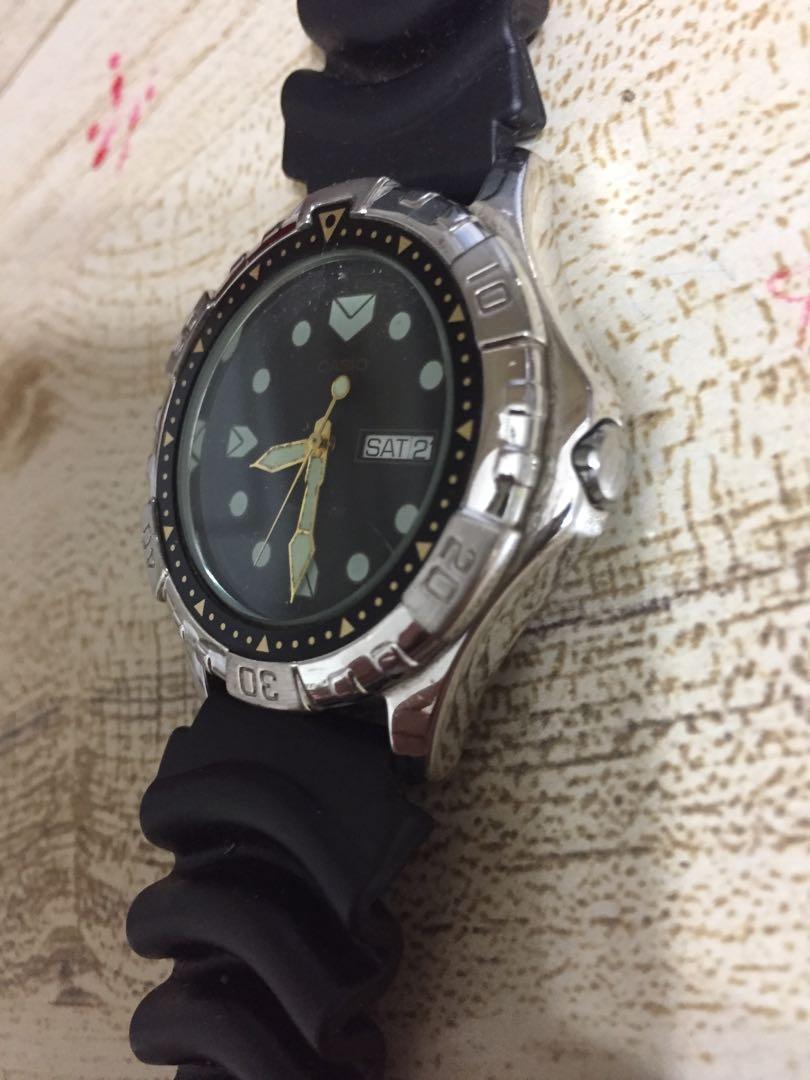 Vintage Casio Divers Watch, Luxury, Watches on Carousell