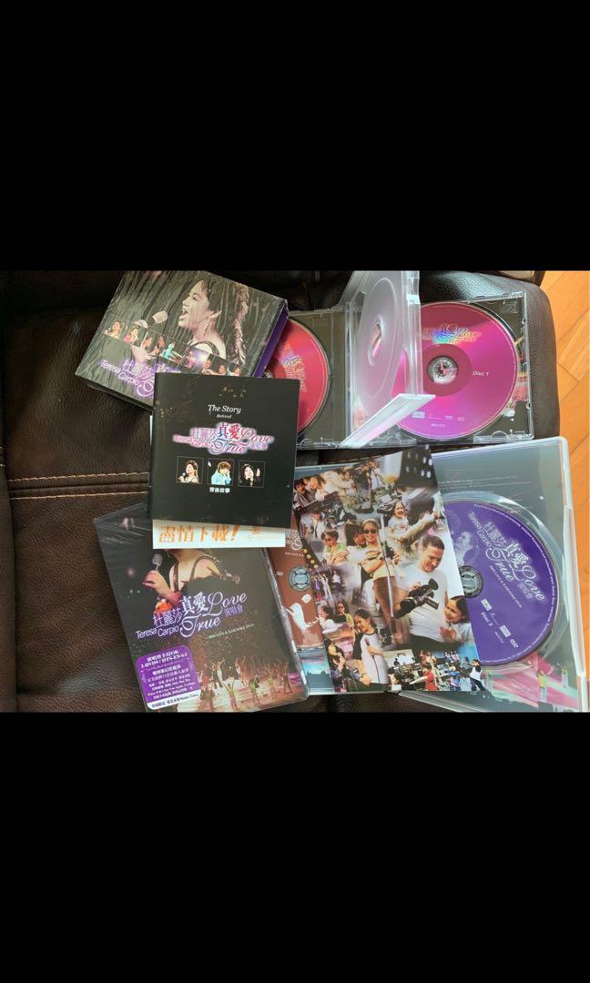 杜麗莎 真愛演唱會 true love concert 2CD 2004年 DSD 靚聲絕版 over 95%新+ 杜麗莎真愛演唱會 Karaoke 2DVD 98%新 愛是永恆 、假如，何必 ...